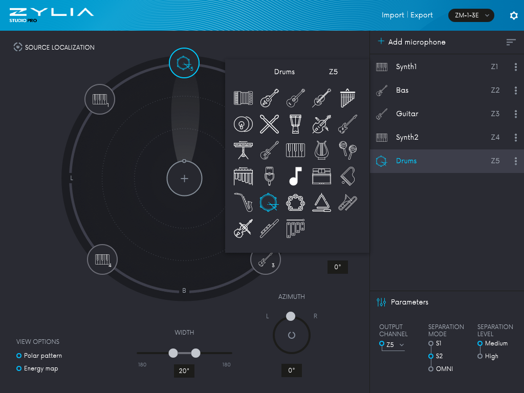 ZYLIA PRO Have It All! - 3rd Order Ambisonics Microphone & Software